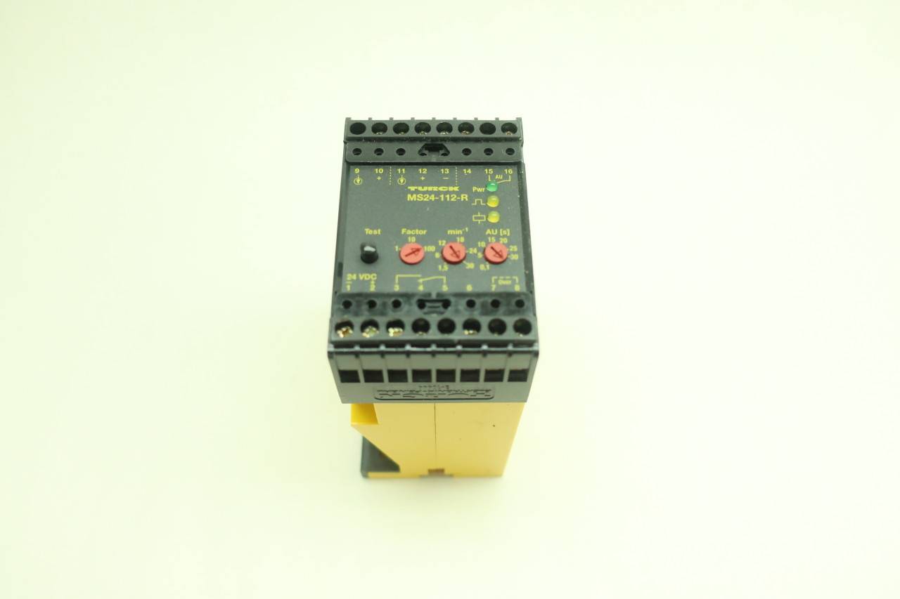 Turck MS24-112-R Rotational Speed Monitor 18-30v-dc