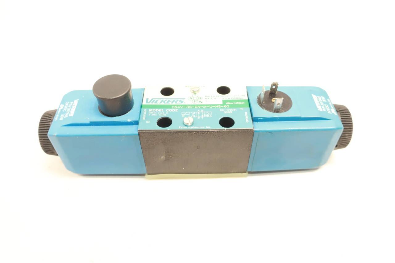 Vickers DG4V-3S-2N-M-U-H5-60 Hydraulic Solenoid Valve 5000psi 24v-dc