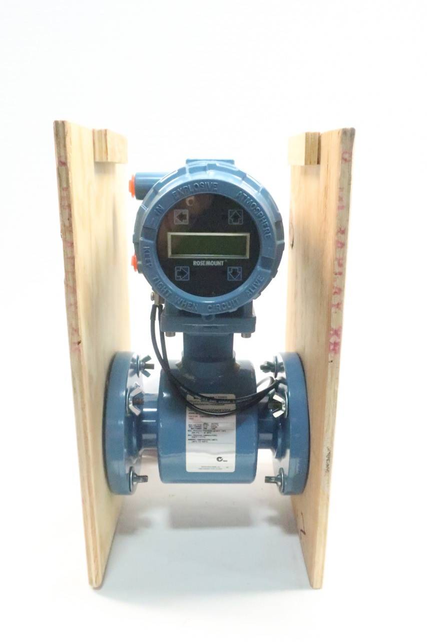 Rosemount 8705TSA020C1W0NAB3Q4 Magnetic Flow Meter 2in 90-250v-ac