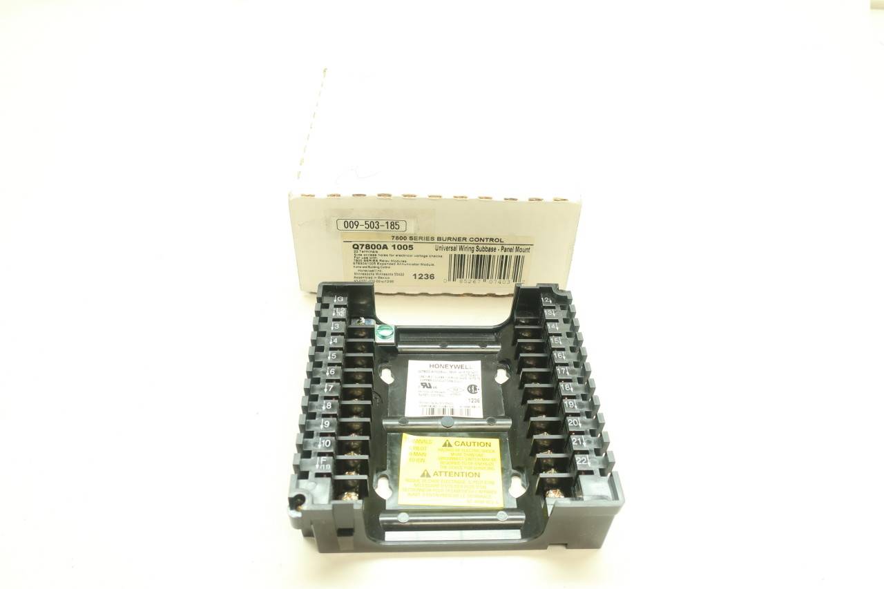 Honeywell Q7800A 1005 7800 Series Burner Control