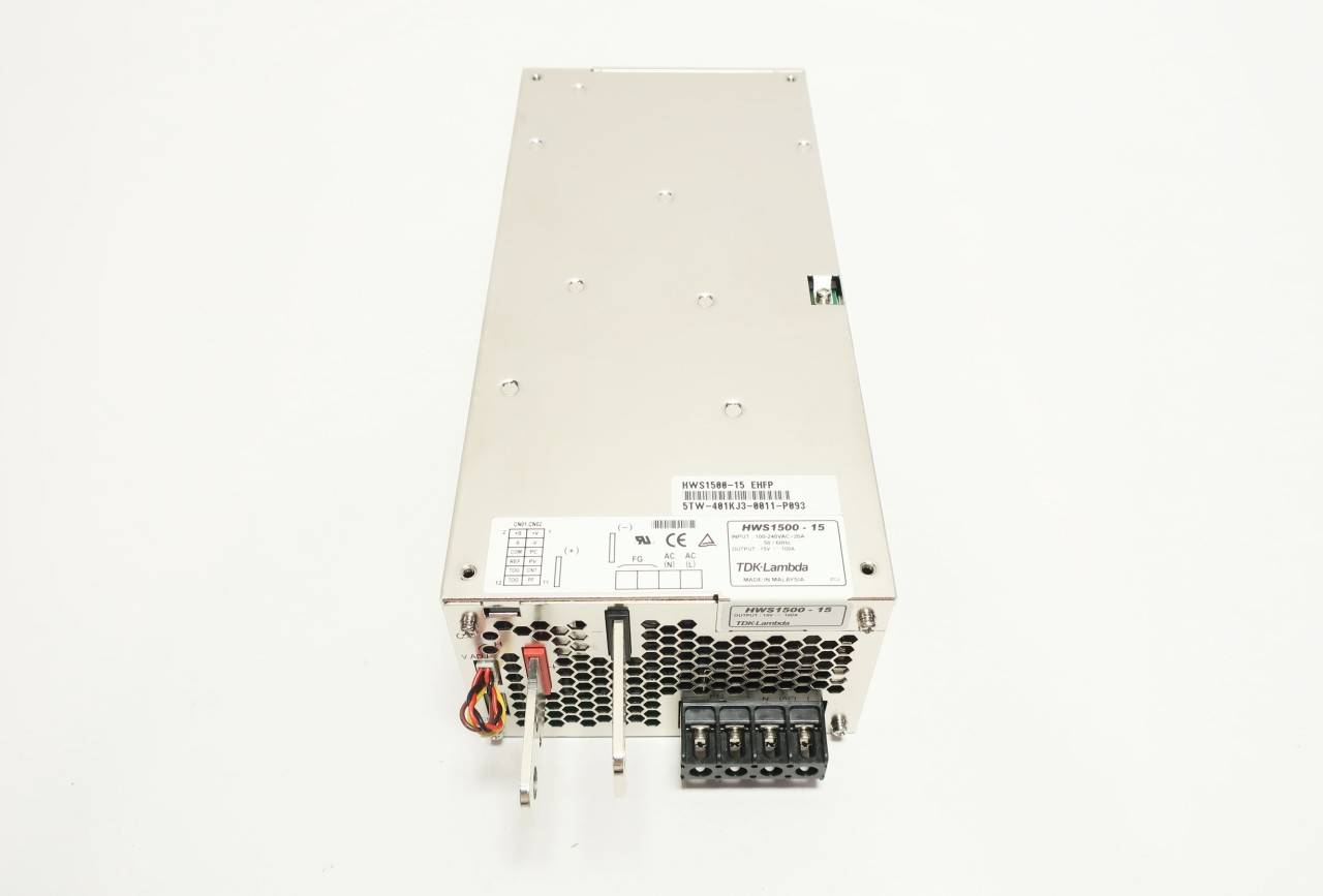 Tdk-lambda HWS1500-15 100-240v-ac 100a Amp 15v-dc Ac To Dc Power Supply