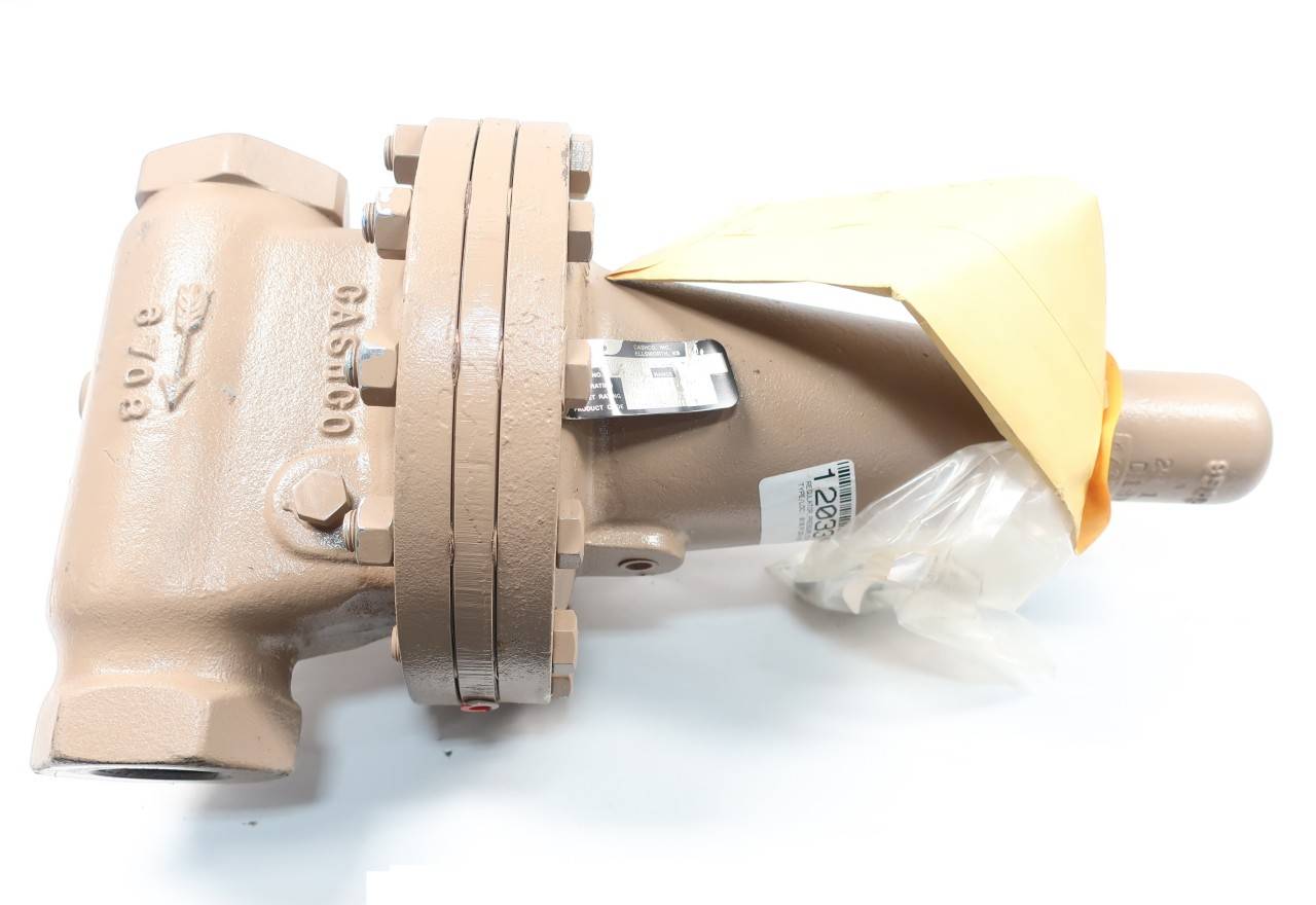 Cashco 1-1/2 NPT 1000HP-1-8 CI/CI/S2/G Pressure Regulator Valve