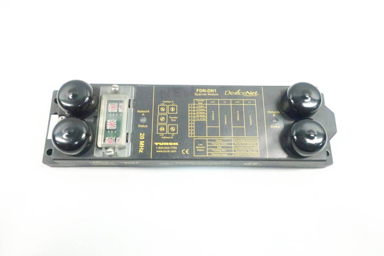 Turck FDN-DN1 Devicenet Spanner Module