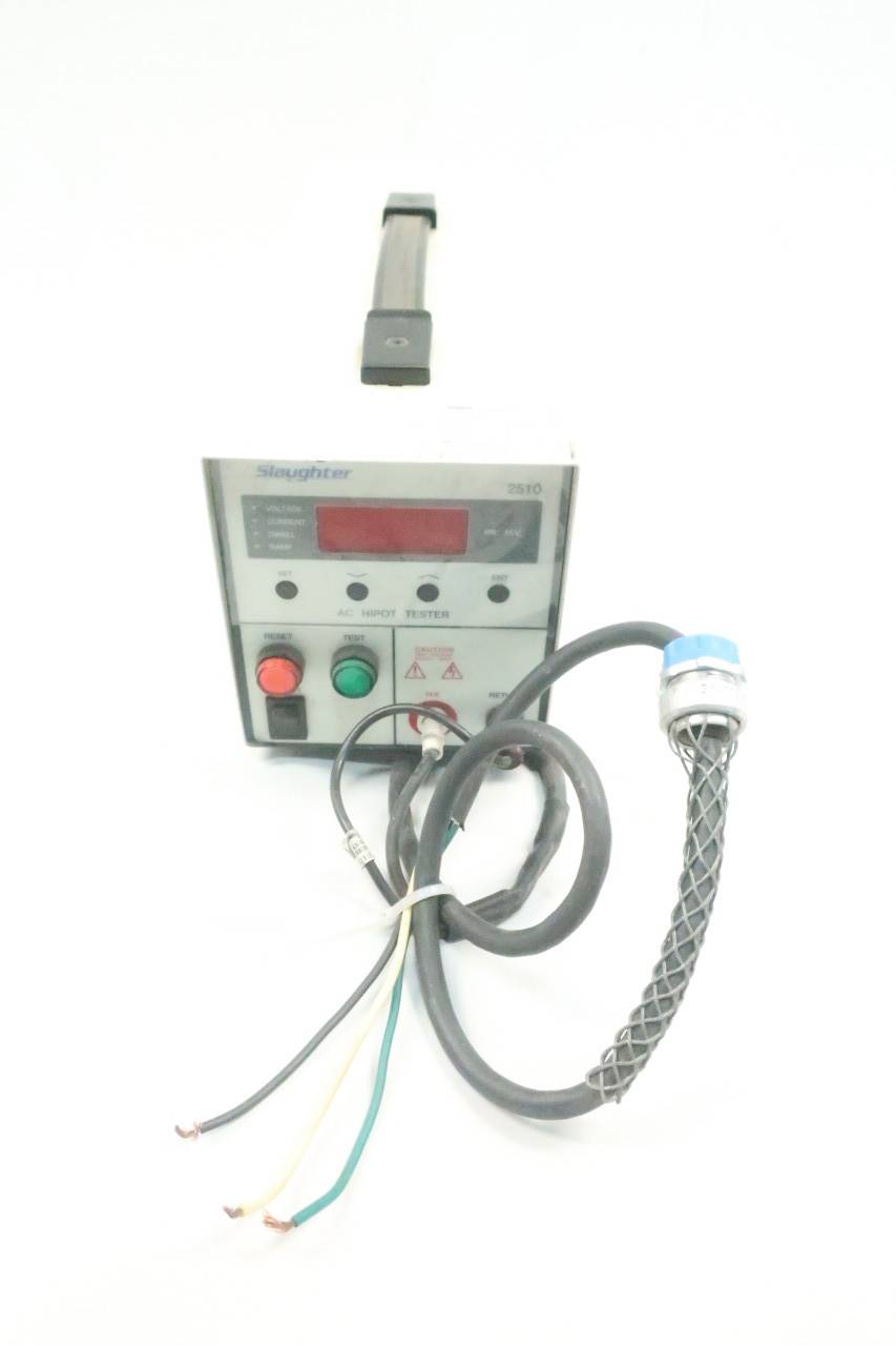 Slaughter 2510 Ac Hipot Tester