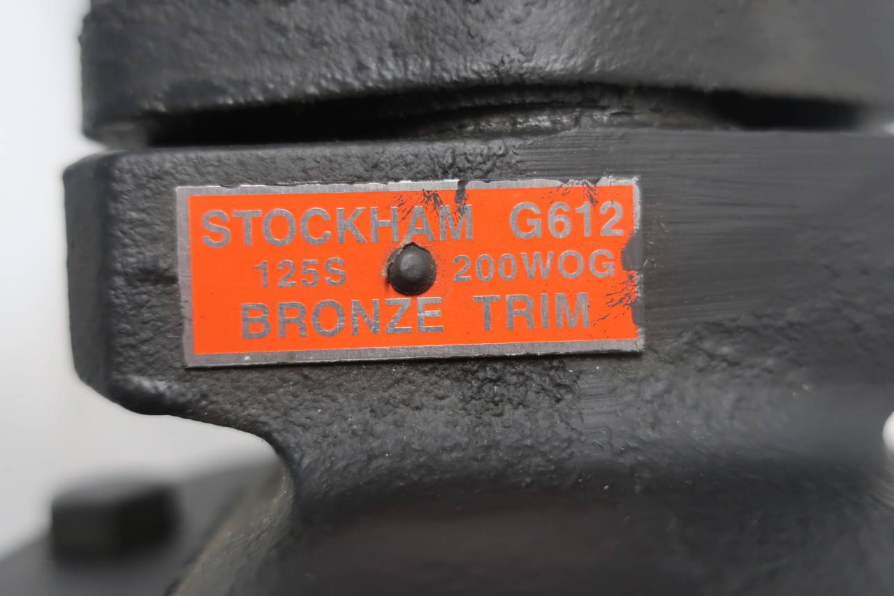 Stockham G612 Manual 125 Iron Flanged 3in Wedge Gate Valve