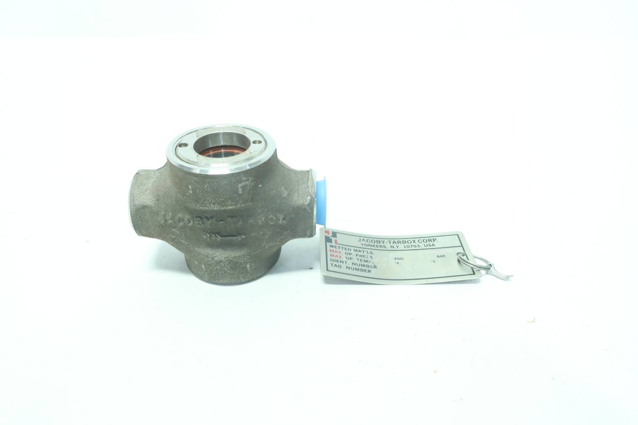 Jacoby Tarbox 300-S 150psi Stainless 1/2in Flow Indicator