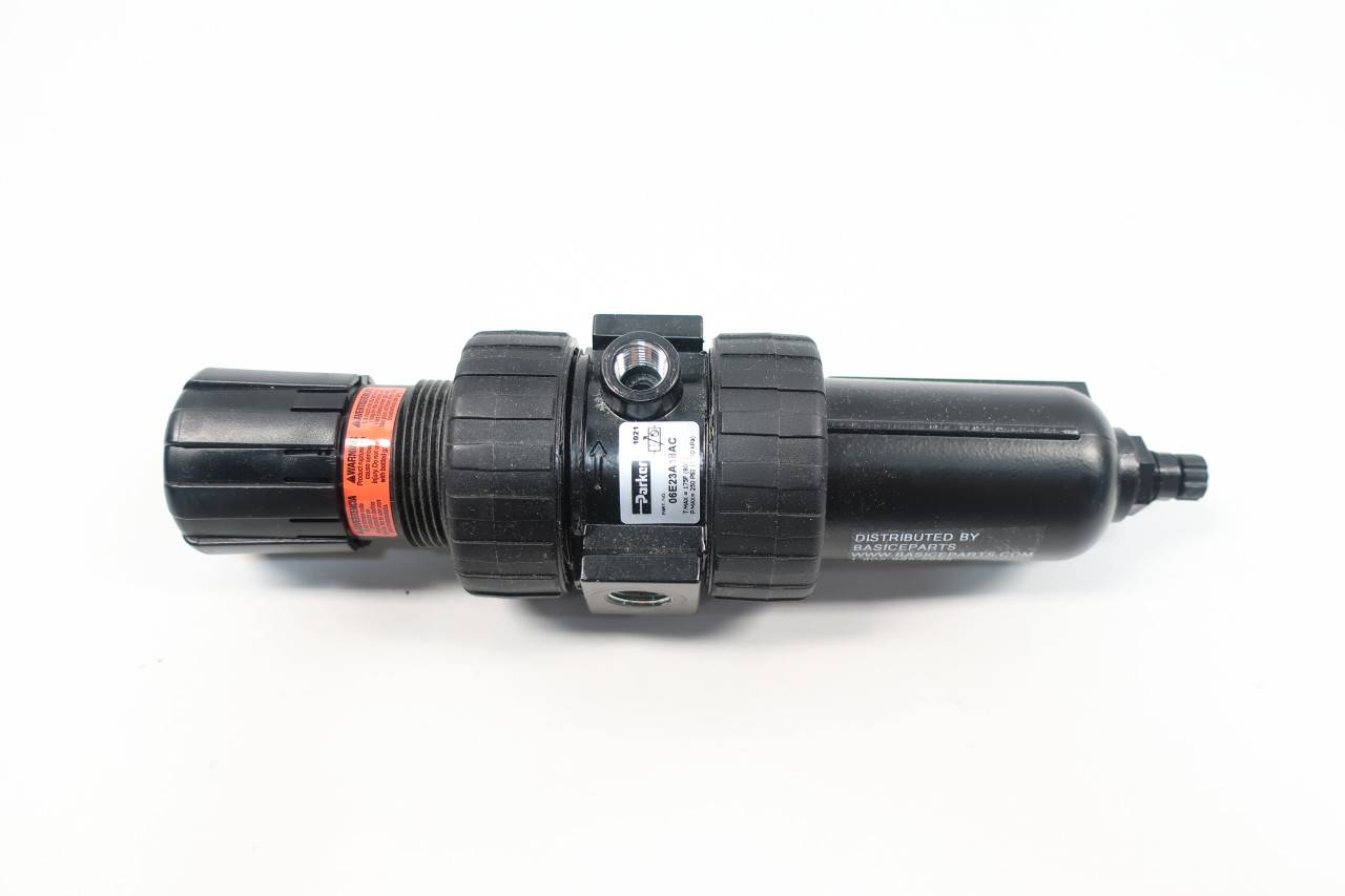 Parker 06E14A13AC Pneumatic Filter-regulator 250psi 3/8in Npt