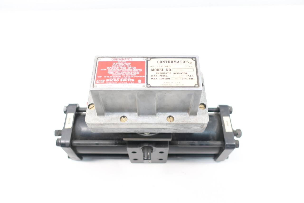 Contromatics 275BMS Pneumatic Actuator 120psi
