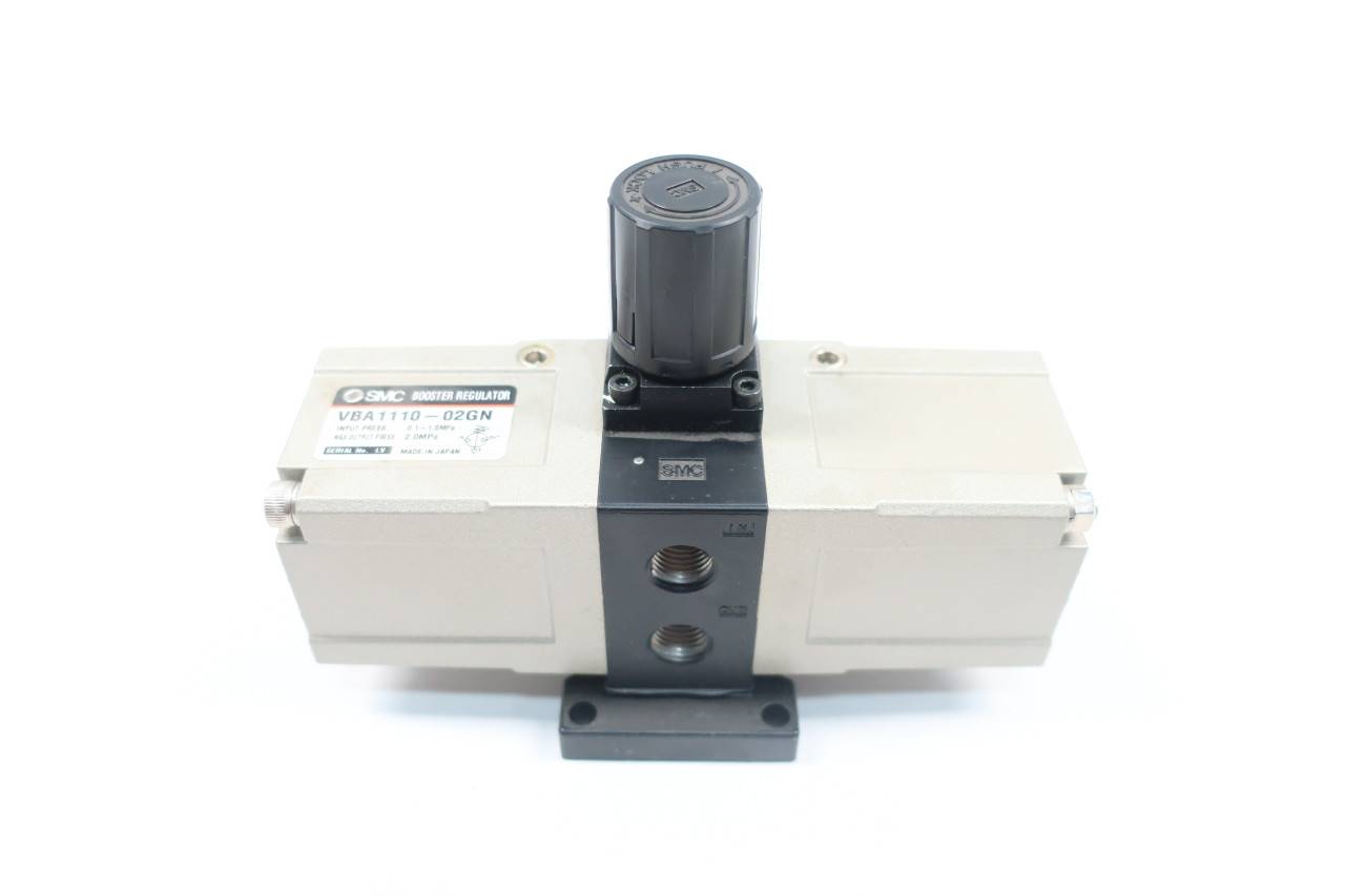 Smc VBA1110-02GN Booster Regulator 2mpa 0.1-1mpa 1/4in Npt