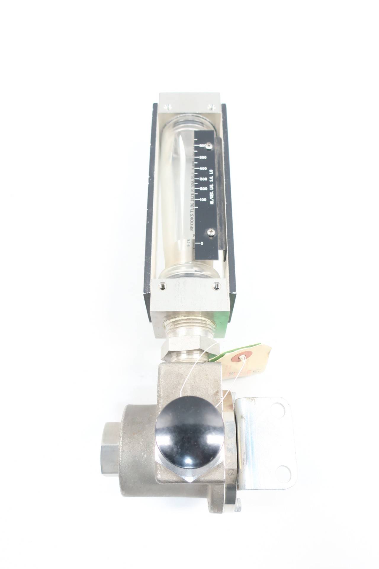 Brooks 1305-10B3B1A Variable Area Flow Meter 0-650ml/sec 3/4in Npt