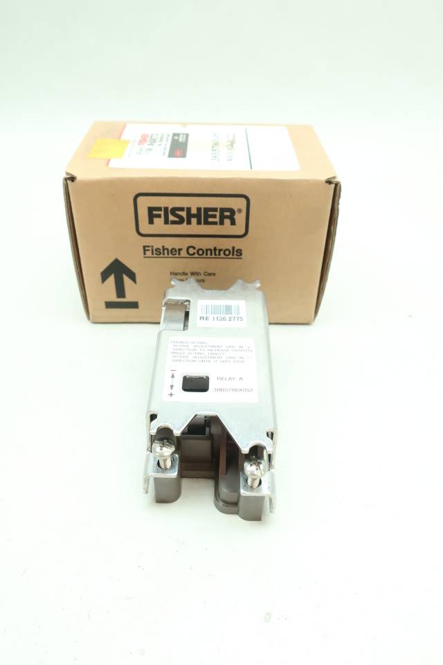 FISHER 38B5786X052 DIRECT AND DOUBLE ACTING RELAY ASSEMBLY D663063 FISHER 38B5786X052 DIRECT AND DOUBLE ACTING RELAY ASSEMBLY D663063