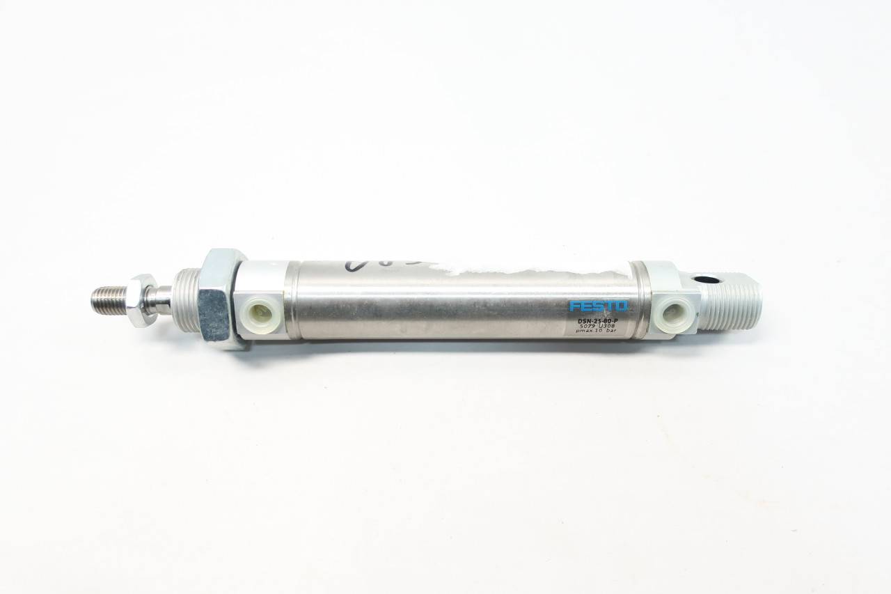 Festo DSN-25-80-P Double Acting Pneumatic Cylinder 25mm 80mm 10bar