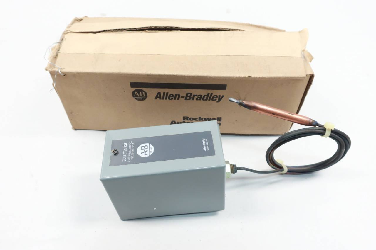 Allen Bradley 837-A6A Temperature Controller Ser A 7-63f 340f