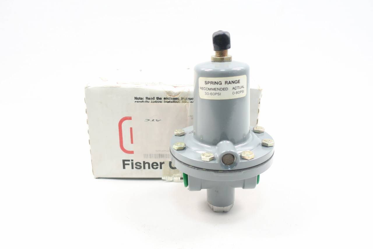 Fisher 64-R Pneumatic Regulator 250psi 0-60psi 1/2in Npt