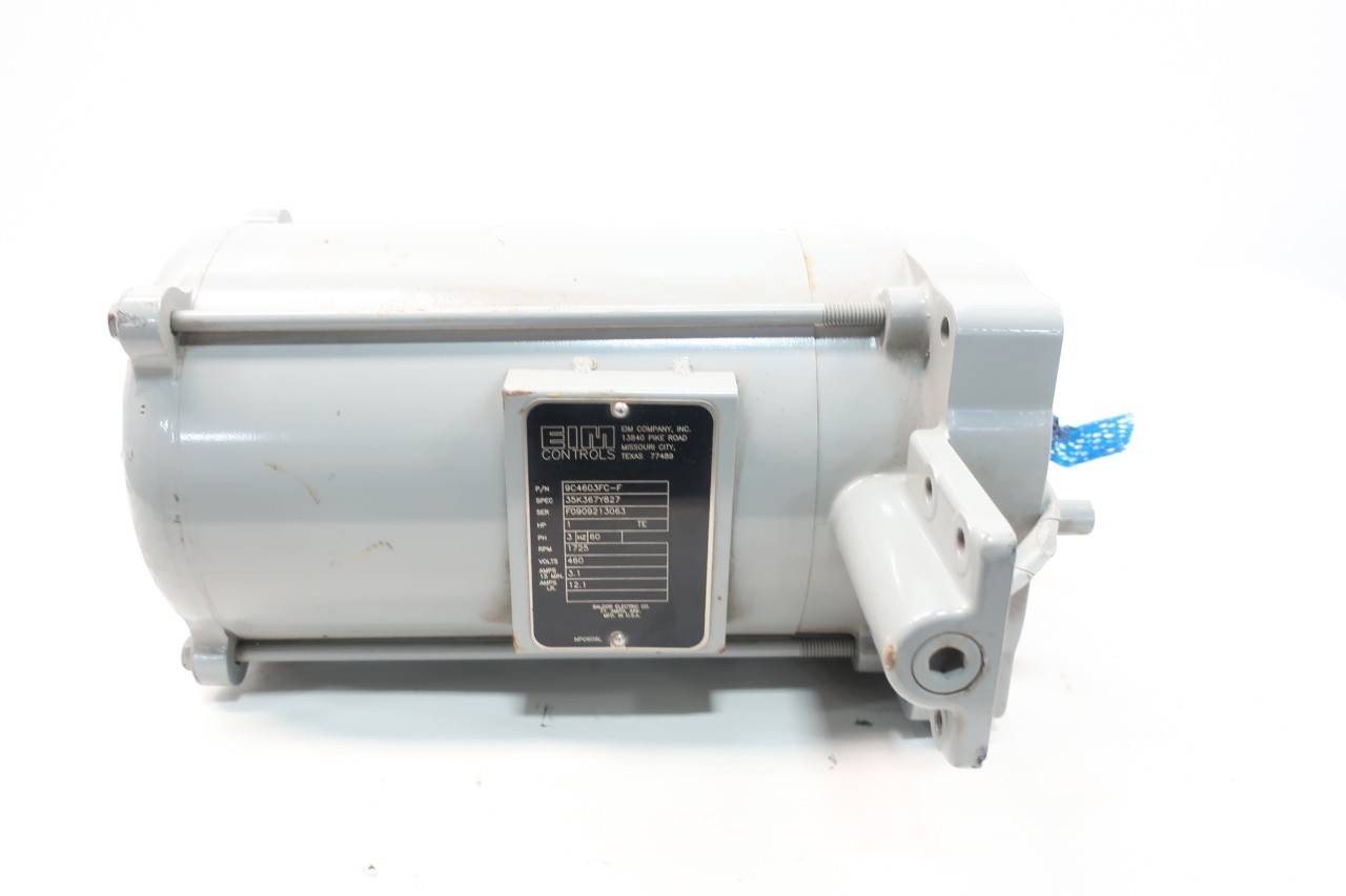 Eim 9C4603FC-F Ac Motor 3ph 1hp 1725rpm 460v-ac