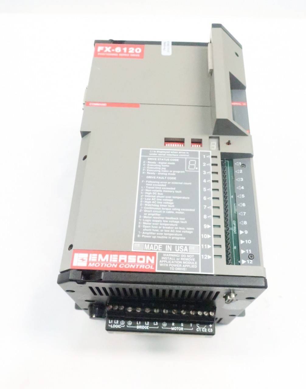 Emerson FX-6120 Positioning Servo Drive