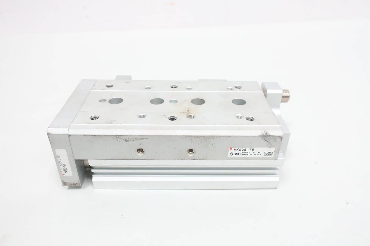 Smc MXS25-75A Slide Table Guided Cylinder 25mm X 75mm 0.7mpa