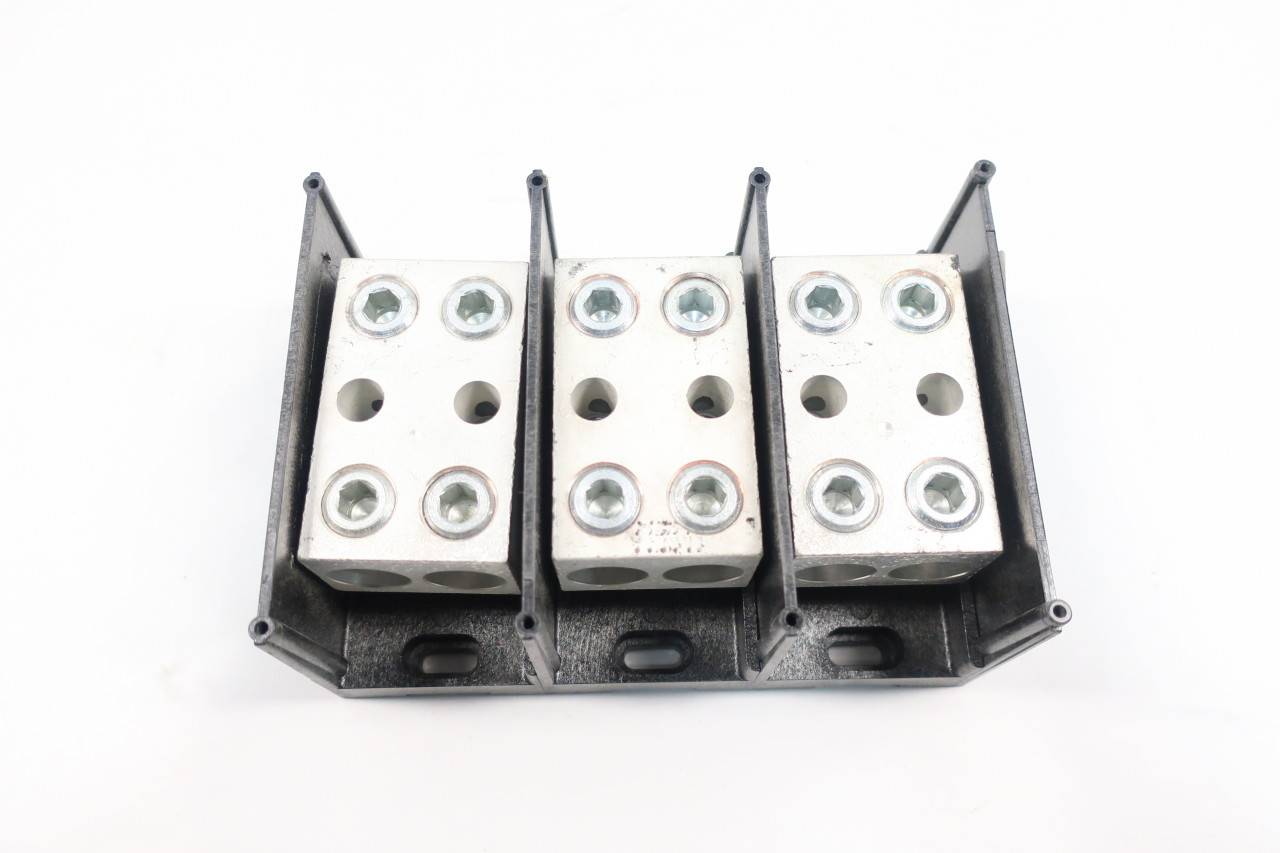 Ferraz Shawmut 68093 Power Distribution Block 3p 600a Amp 600v-ac