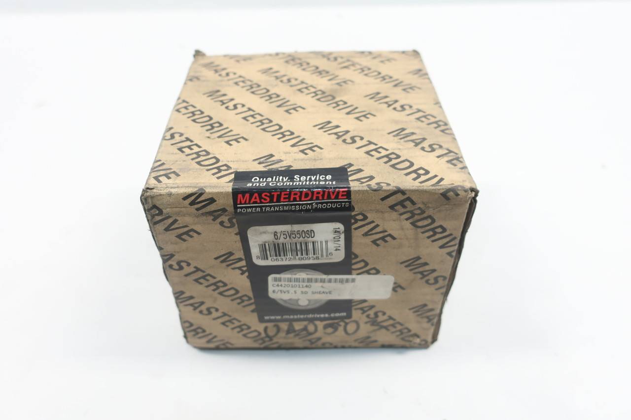 Masterdrive 6/5V550SD 6-groove Qd V-belt Sheave