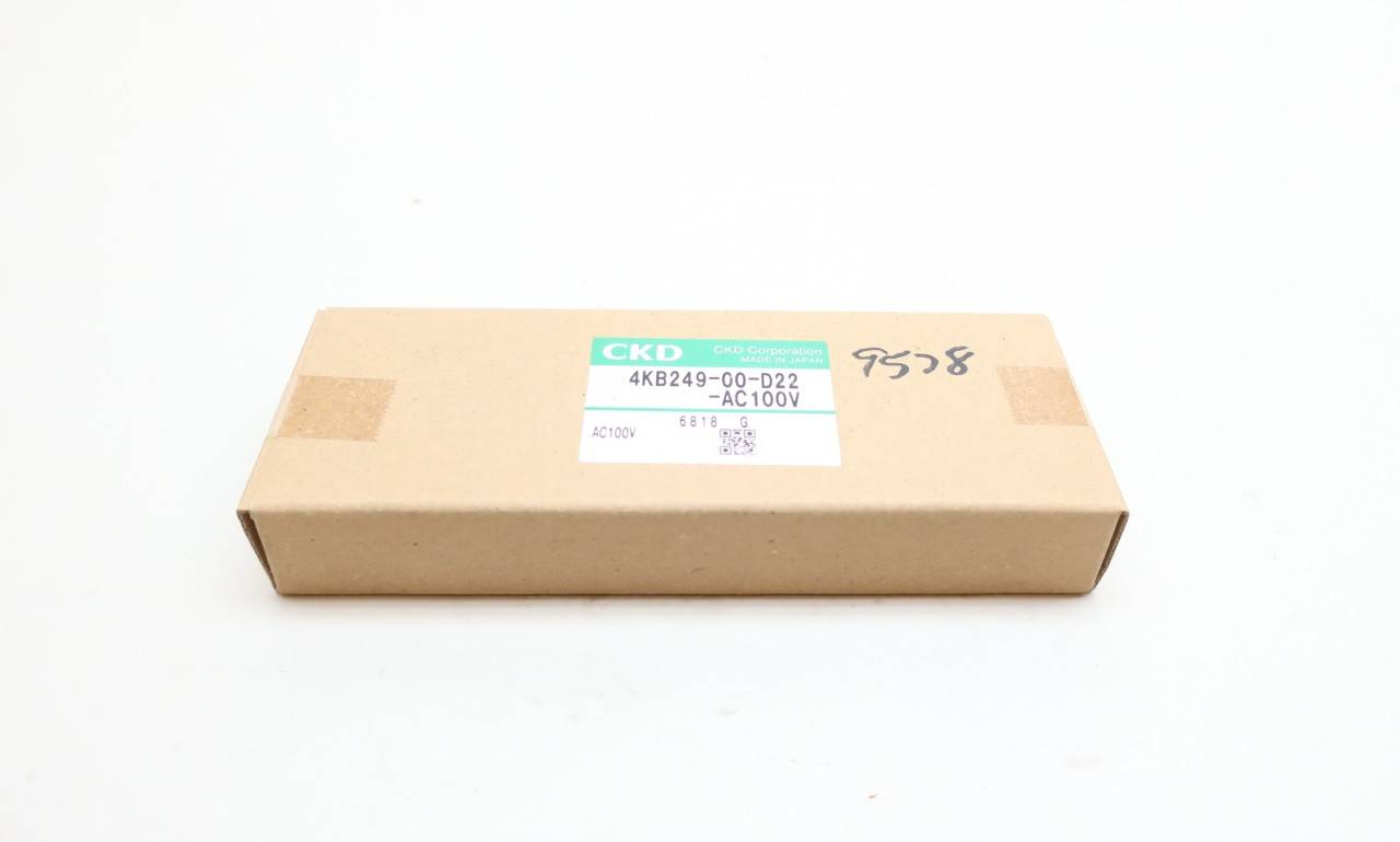 Ckd 4KB249-00-D22-AC100V 100v-ac Solenoid Valve