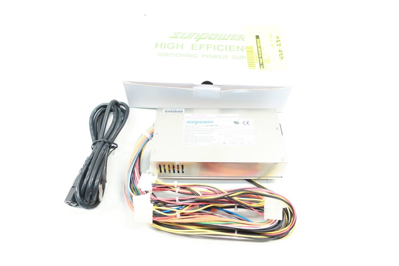 Sunpower SPX-6200-P1 Power Supply 100-240v-ac 25/13a 5/12v-dc 200w