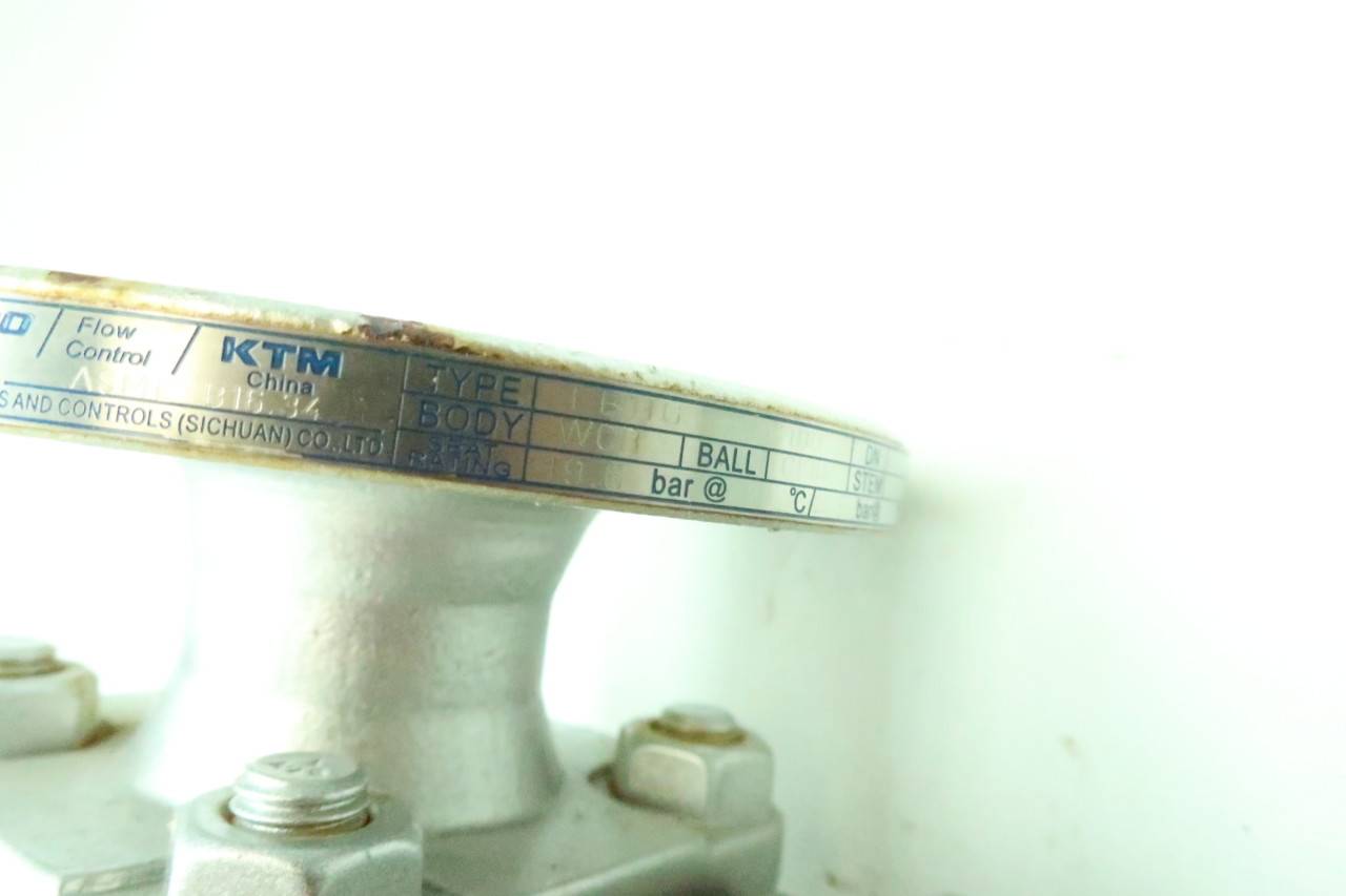Tyco EB11G Ktm Manual Steel Flanged Ball Valve 1in 150