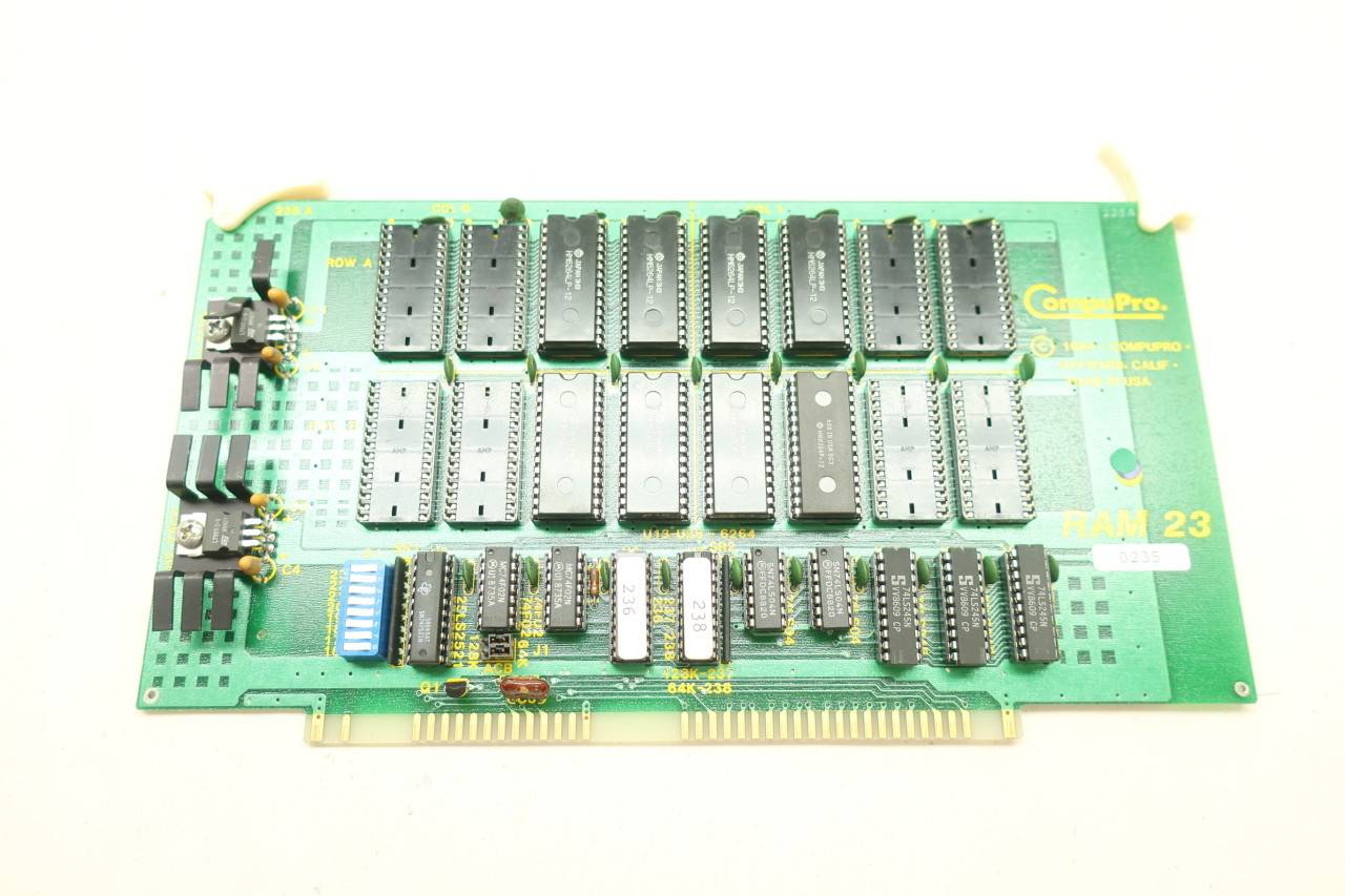 Compupro RAM23 Memory Pcb Circuit Board