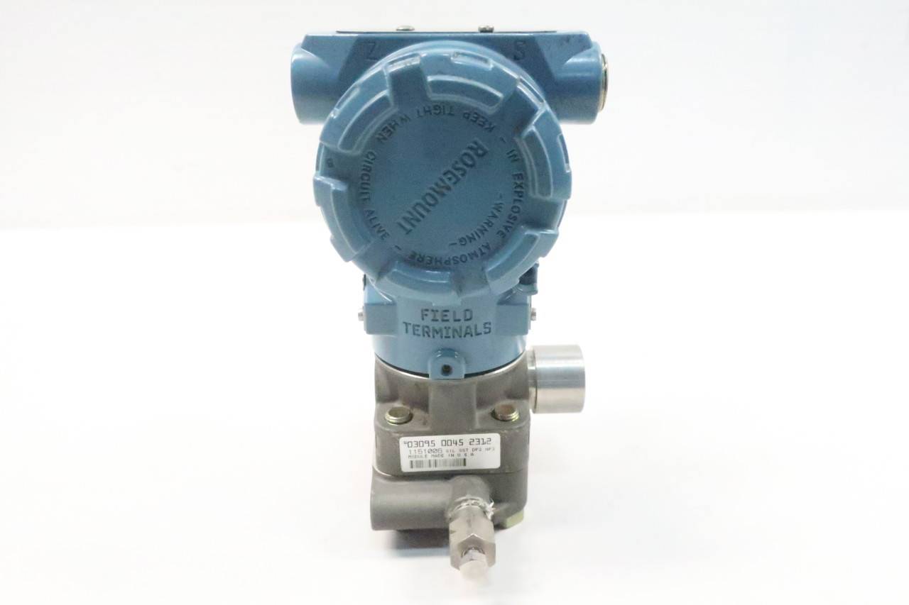Rosemount 3095MA23ABA13AA0100B Pressure Transmitter 0-250in-h2o 11-55v-dc