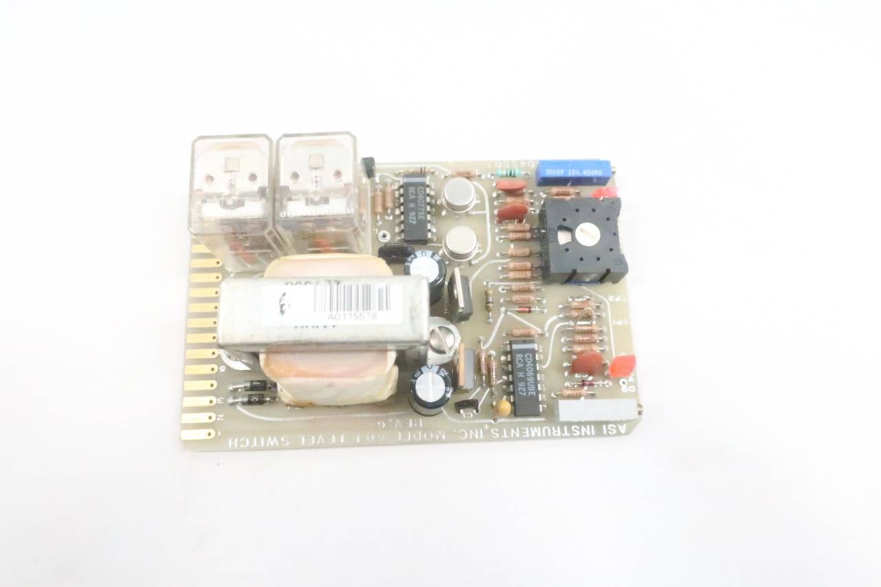 Asi Instruments A046801 A04 Level Switch Pcb Circuit Board Rev 6