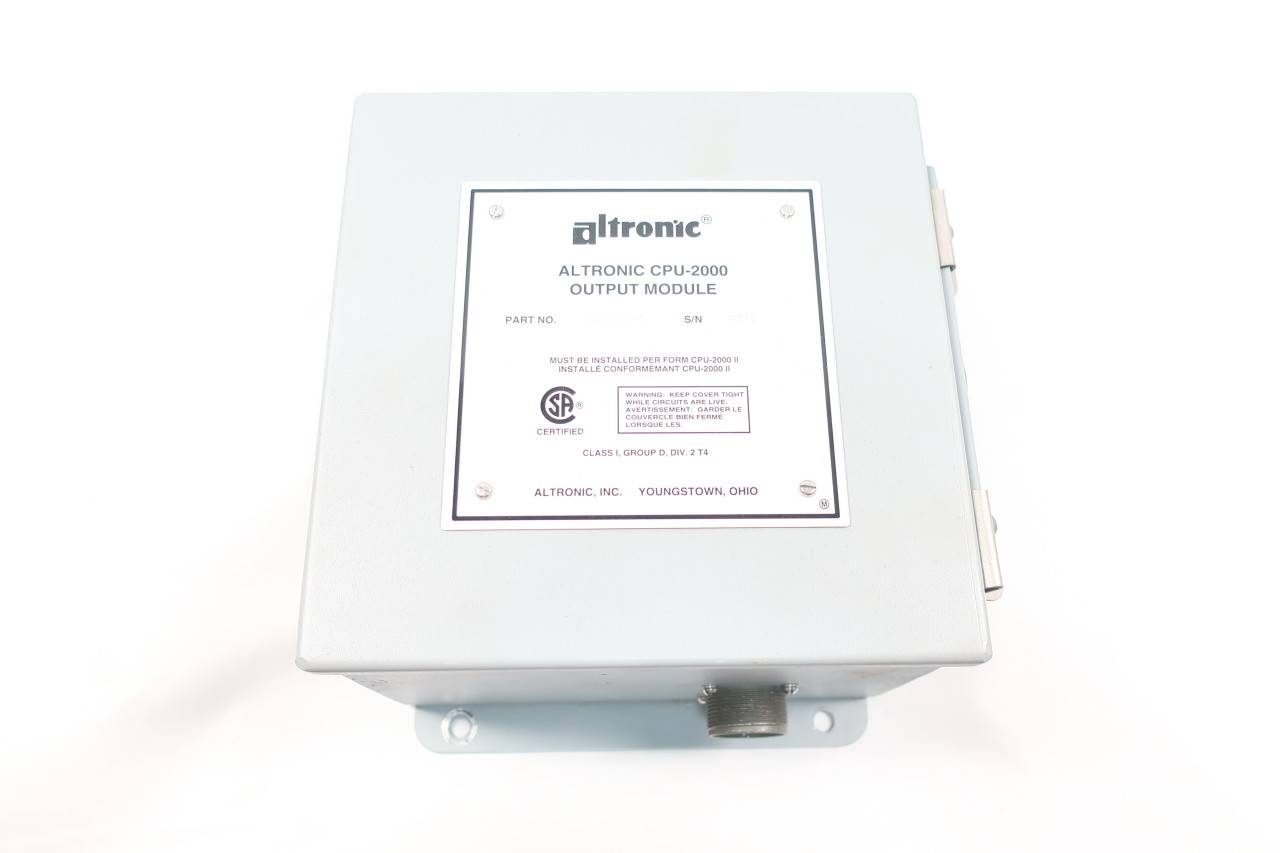 Altronic CPU-2000 291116-1 Output Module