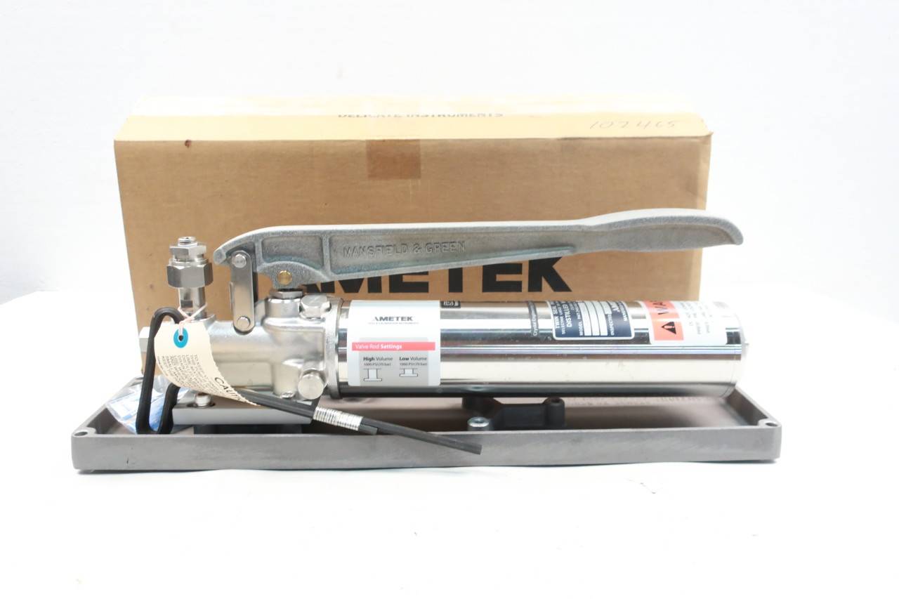 Ametek T-1/VITON-C Twin Seal Pressure Pump 15000psi