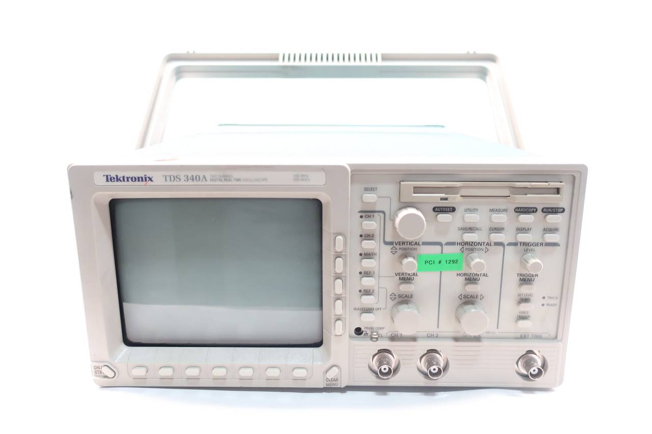 Tektronix TDS 340A Two Channel Digital Real-time Oscilloscope