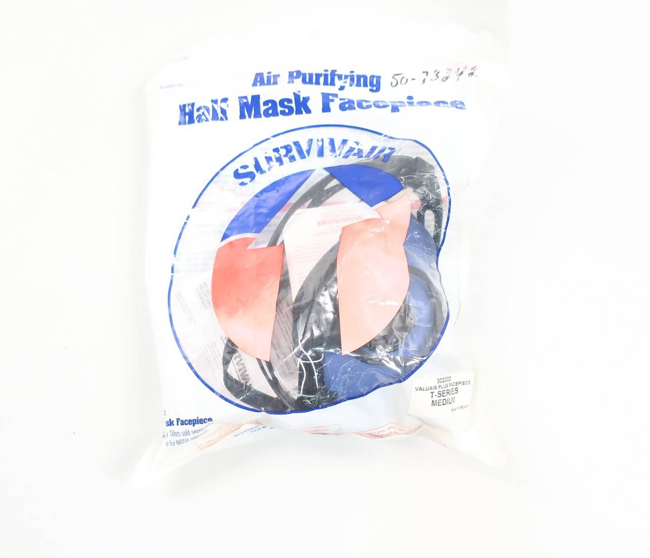 Survivair 302000 Air Purifying Half Mask Facepiece M