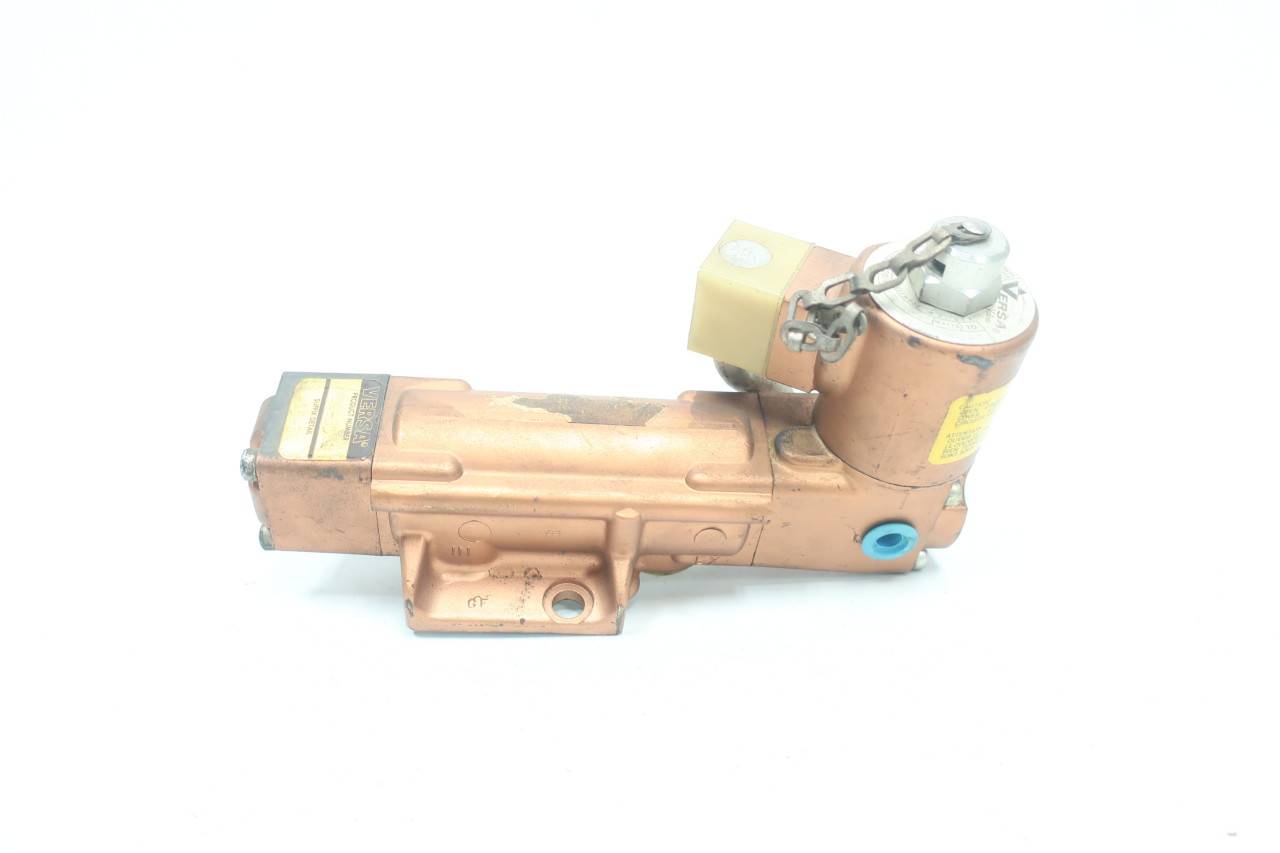 Versa VSG-35 Pneumatic Solenoid Valve 120v-ac 175psi
