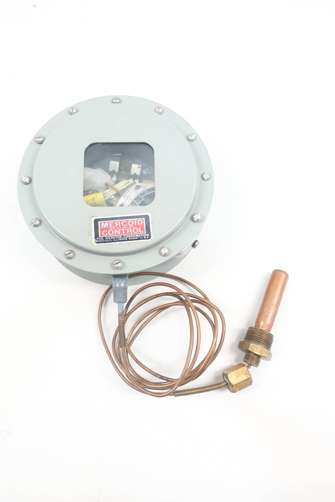 Mercoid DAW 38-153 RG 6 Temperature Switch 140-250f 120/240v-ac