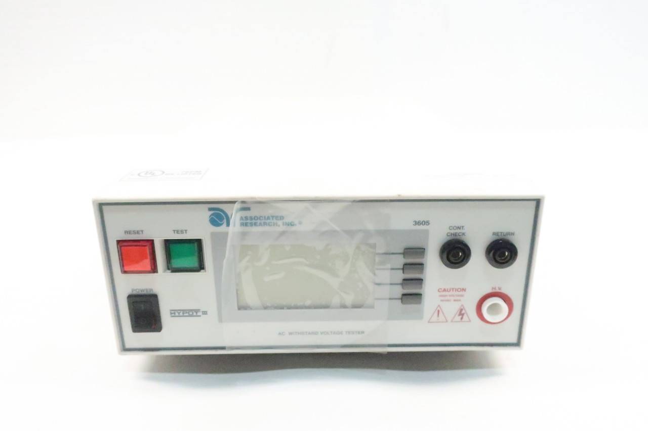 Associated Research 3605 Hypot Iii Tester