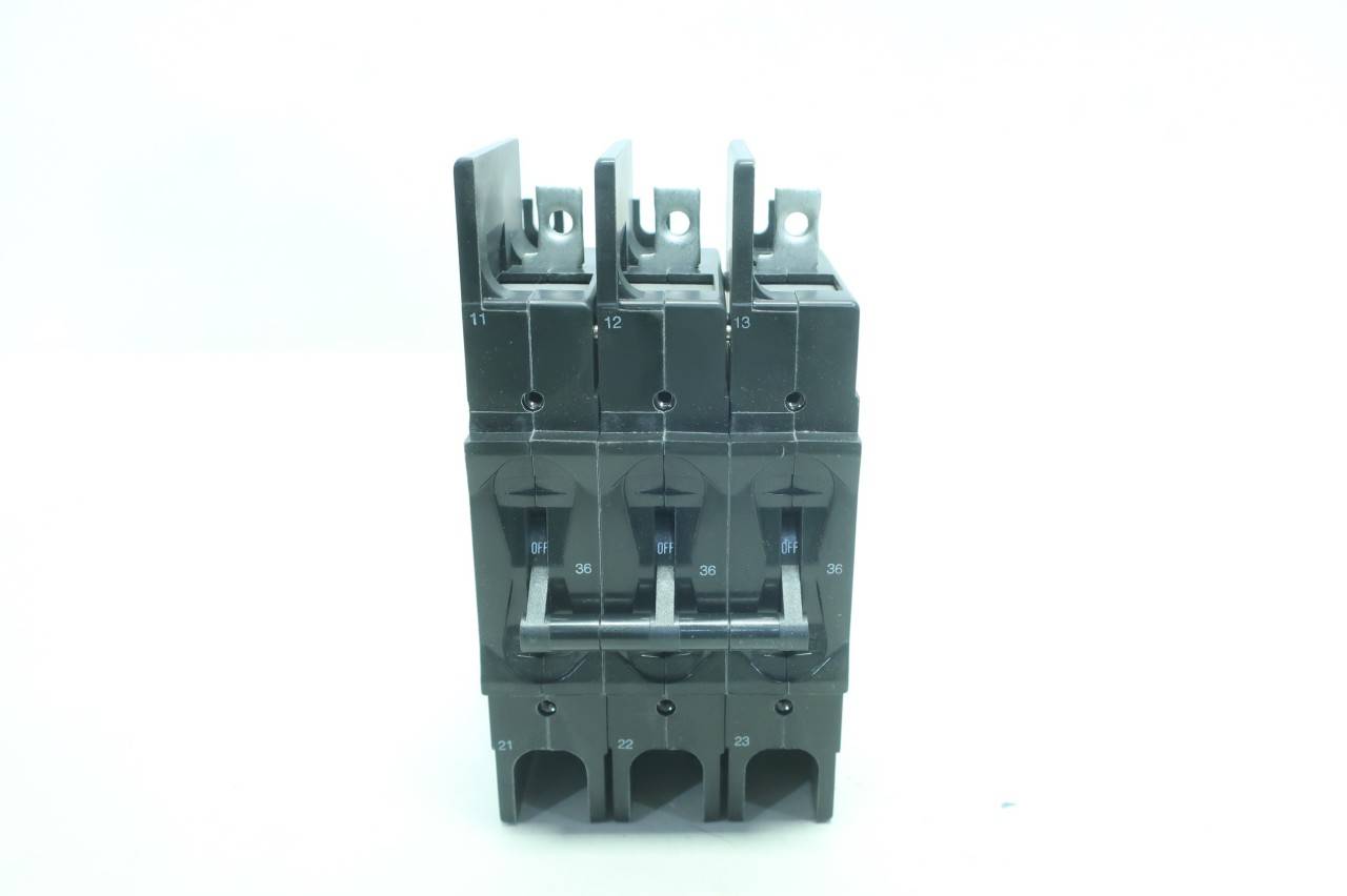 Airpax HH83XB464 3p 36a Amp 600v-ac Molded Case Circuit Breaker