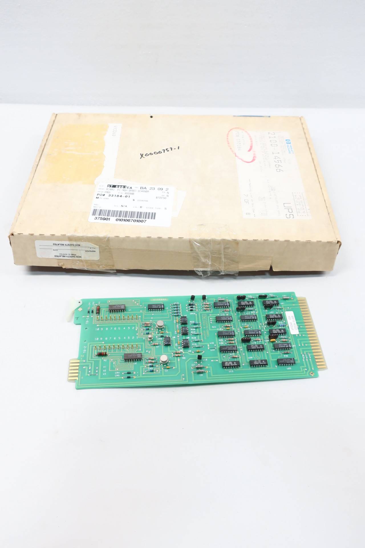 Hewlett Packard Hp 69336-60021 High Speed Scanner Card Rev A