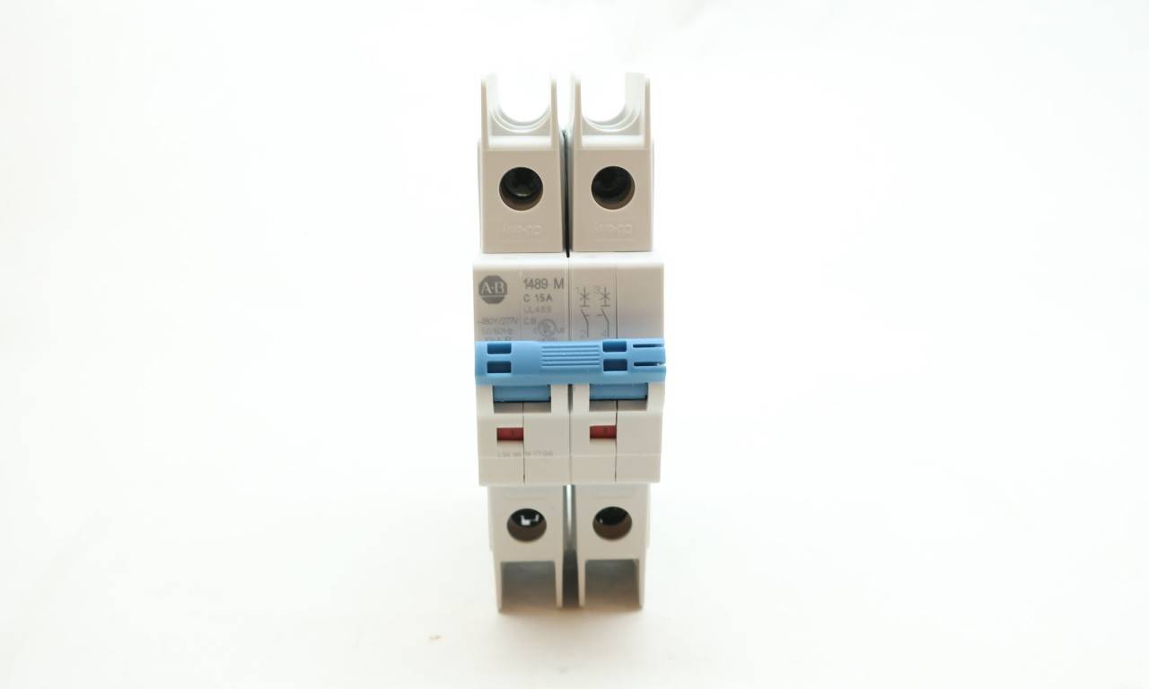 Allen Bradley 1489-M2C150 2p 15a Amp 480v-ac Miniature Circuit Breaker
