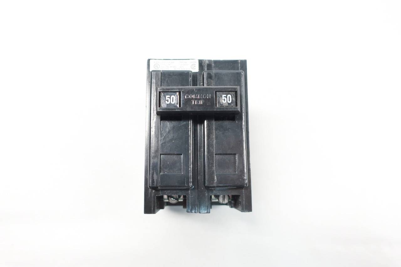 Cutler Hammer BAB2050 Molded Case Circuit Breaker 2p 50a 120/240v-ac
