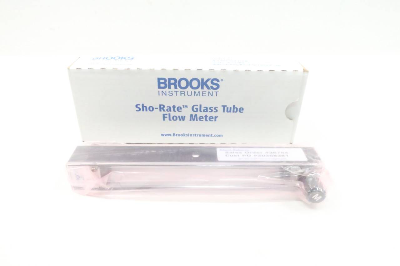 Brooks 1355GAC3EBJU1AAA Sho-rate Variable Area Flow Meter 2.1-21scfh 1 ...