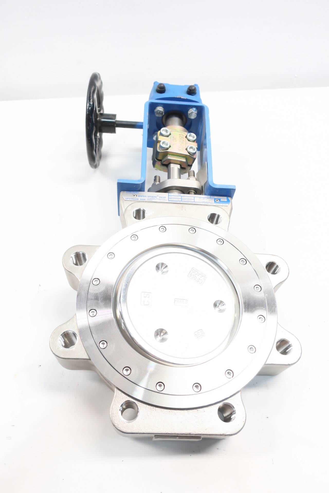 Jamesbury MODEL C Wafer-sphere Manual Stainless Lugged Butterfly Valve ...