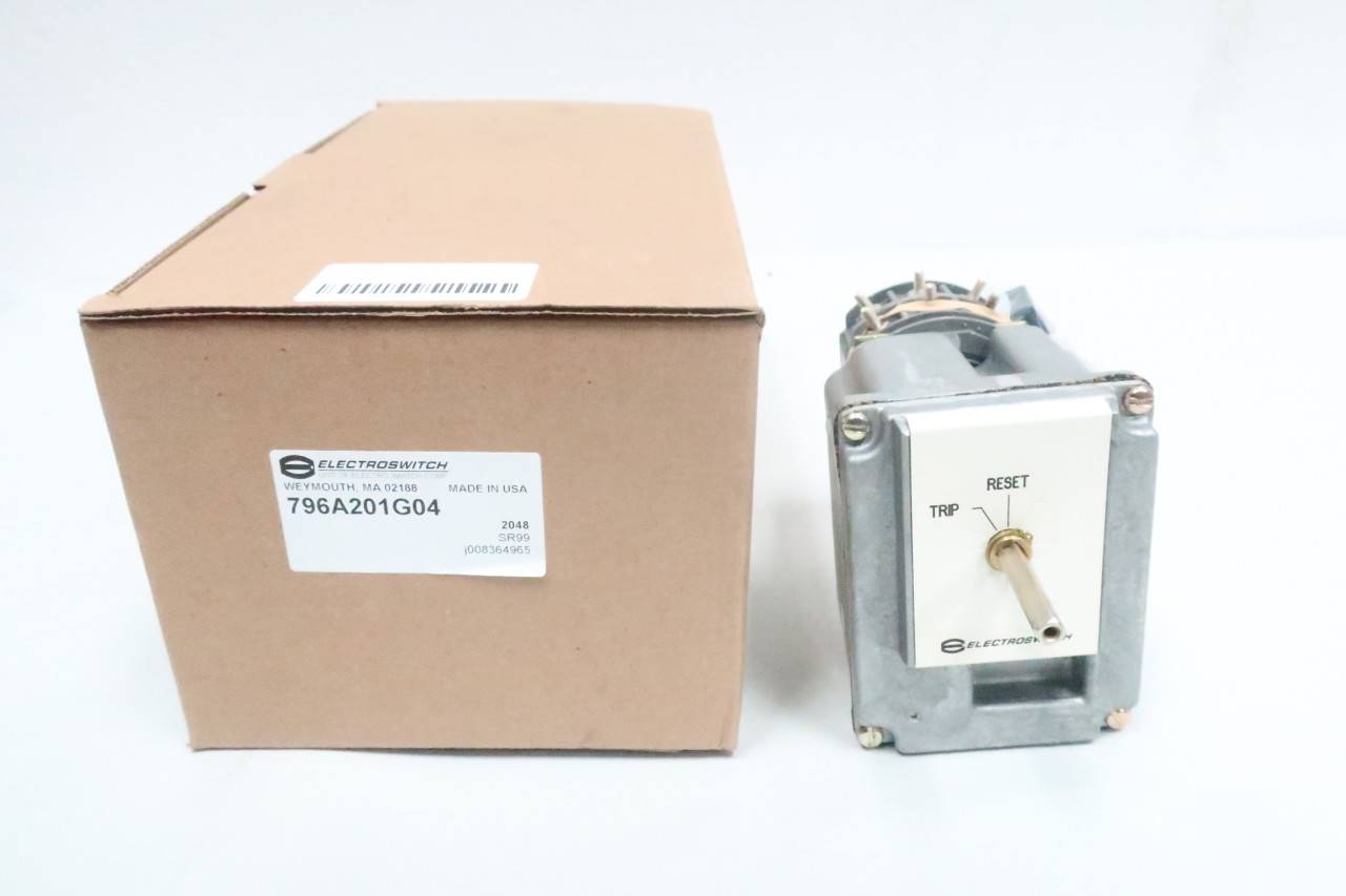 Electroswitch WL-2 796A201G04 Rotary Switch Lockout Relay 120-240v-ac