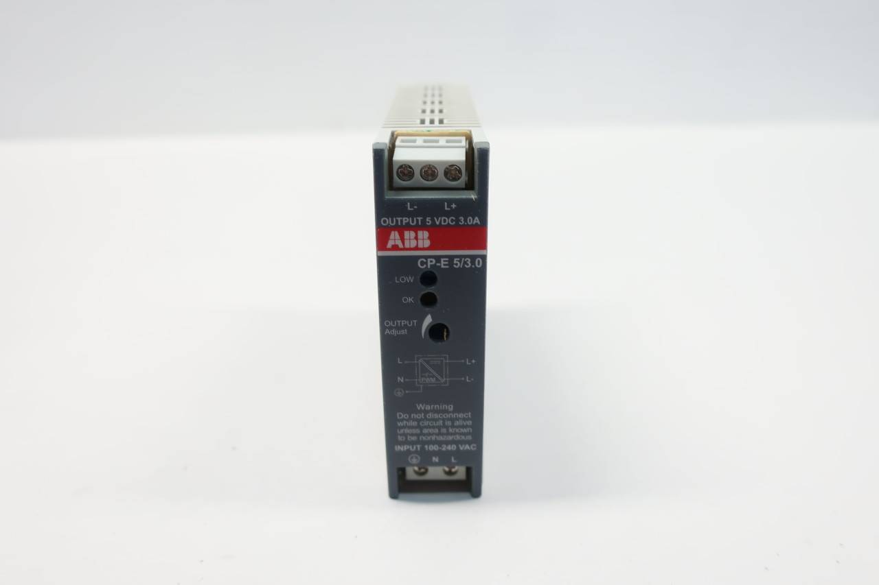 Abb CP-E 5/3.0 Power Supply 100-240v-ac 3a Amp 5v-dc 15w
