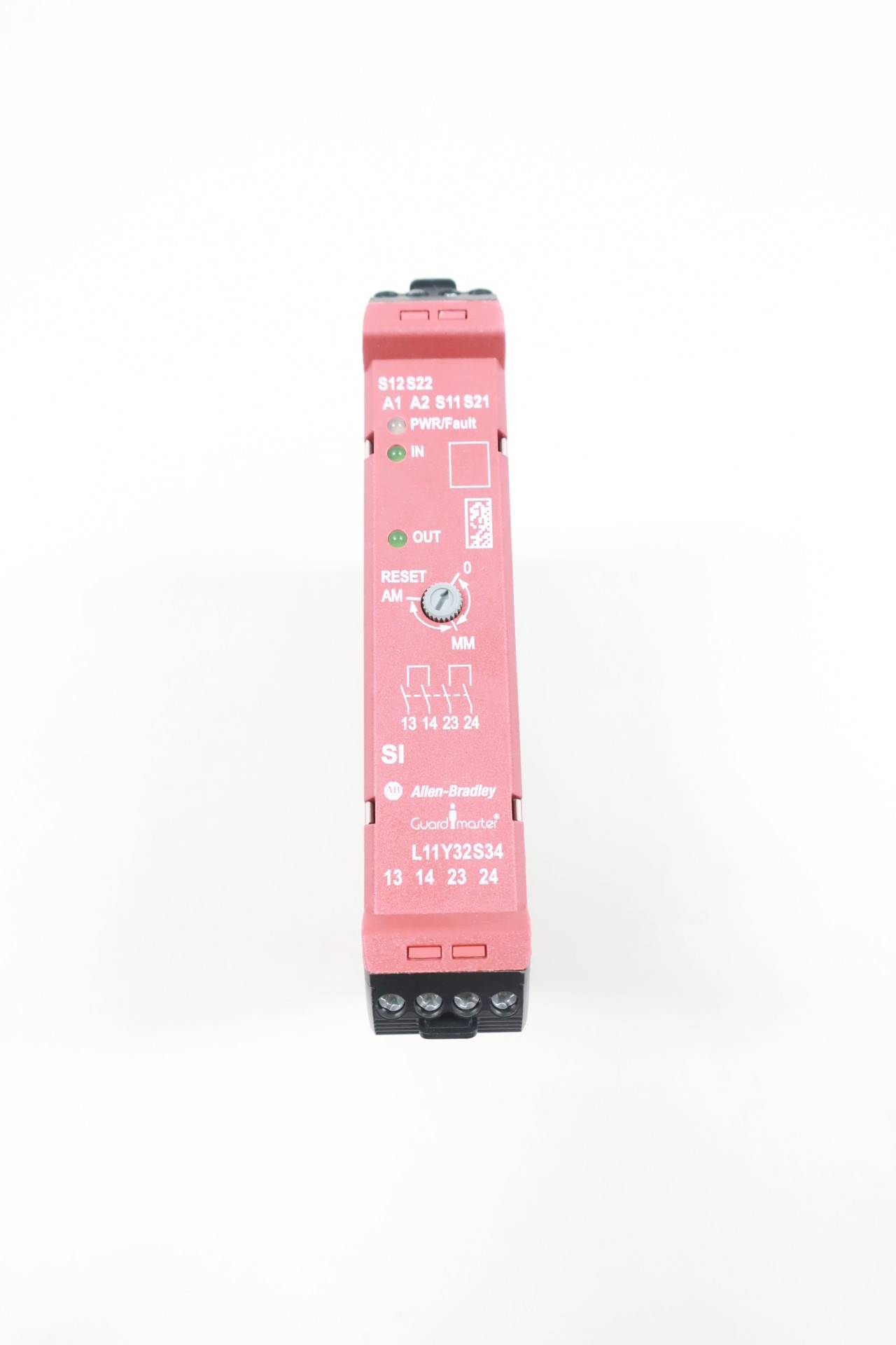 Allen Bradley 440R-S12R2 Guardmaster Safety Relay 24v-dc