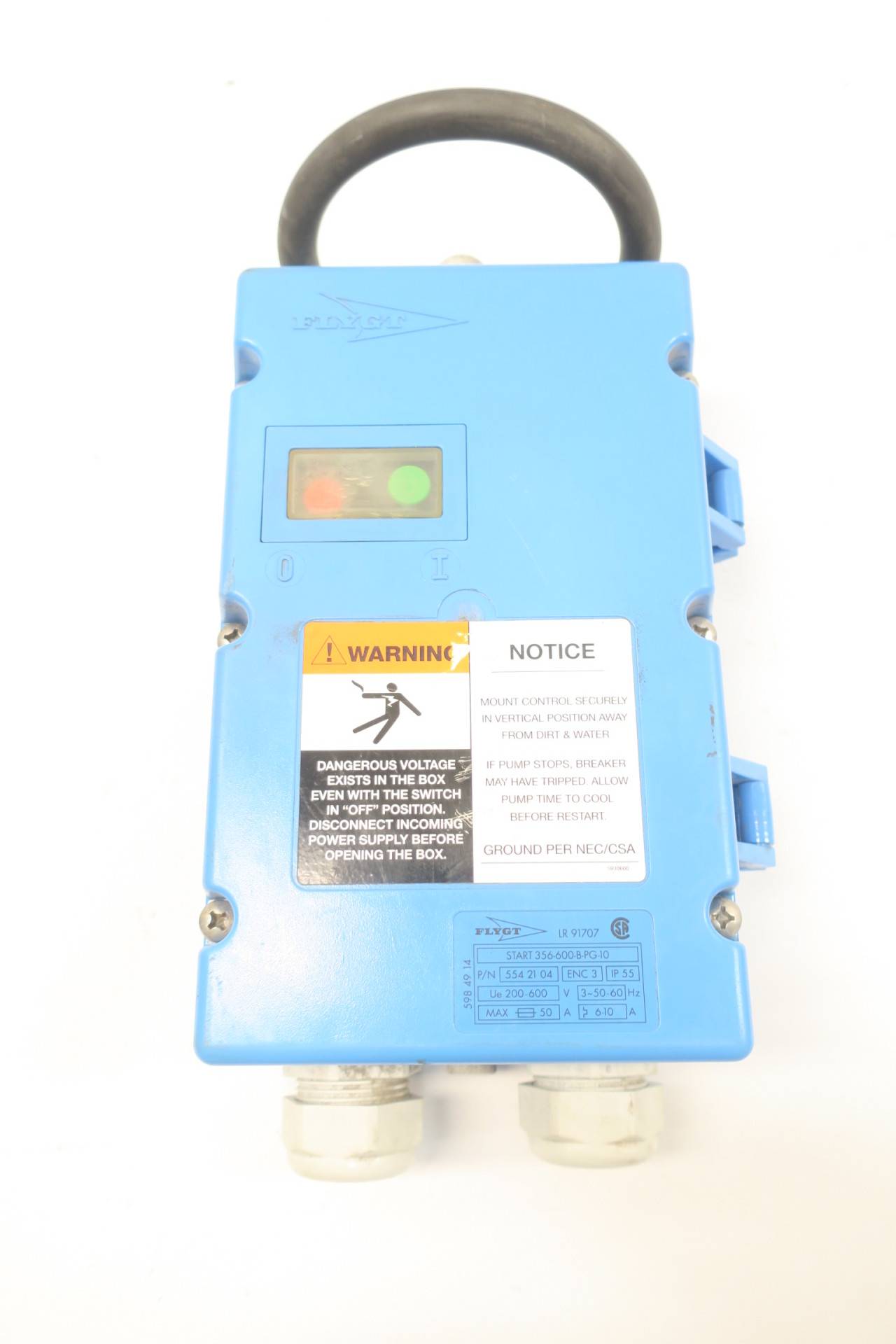 Pump Starter START Series FLYGT Overload Single-phase With , 43% OFF