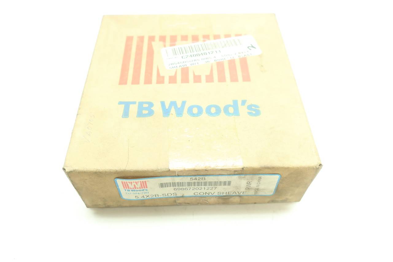 Tb Woods 542B 5.4X2B-SDS Conv Sheave