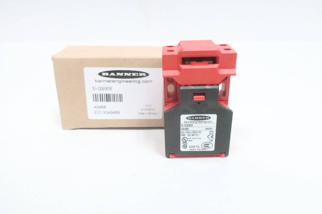 Banner SI-QS90E Safety Interlock Switch 500v-ac
