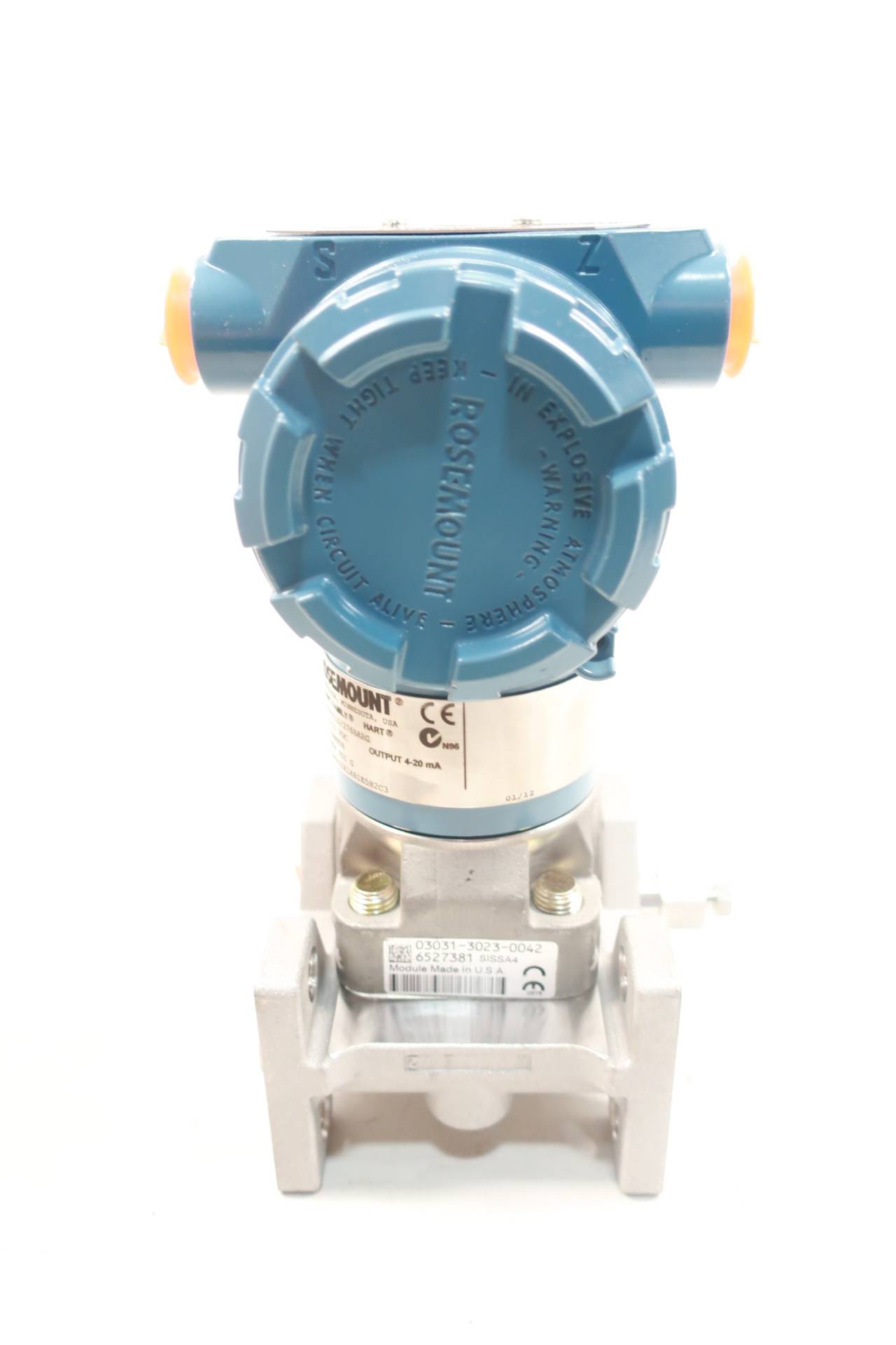 Rosemount 3051CA4A02A1AB1E5H2C3 Pressure Transmitter Absolute 0-3000psi