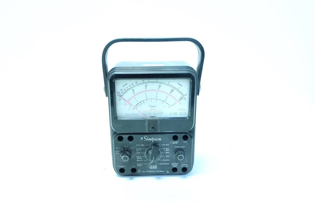 Simpson 6-111574 Volt Ohm Milliammeter